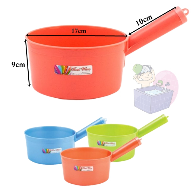 Water Dipper/Plastic Water Ladle/Water Scooper/Gayung Mandi | Shopee ...