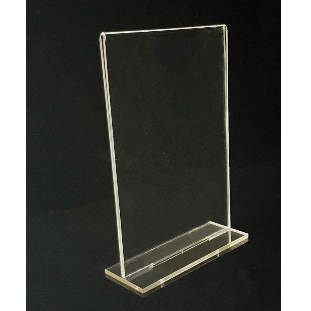 BUNDLE PRICE! Slot-in Type T / L Shape Acrylic Paper Stand A4 / A5 / A6 ...