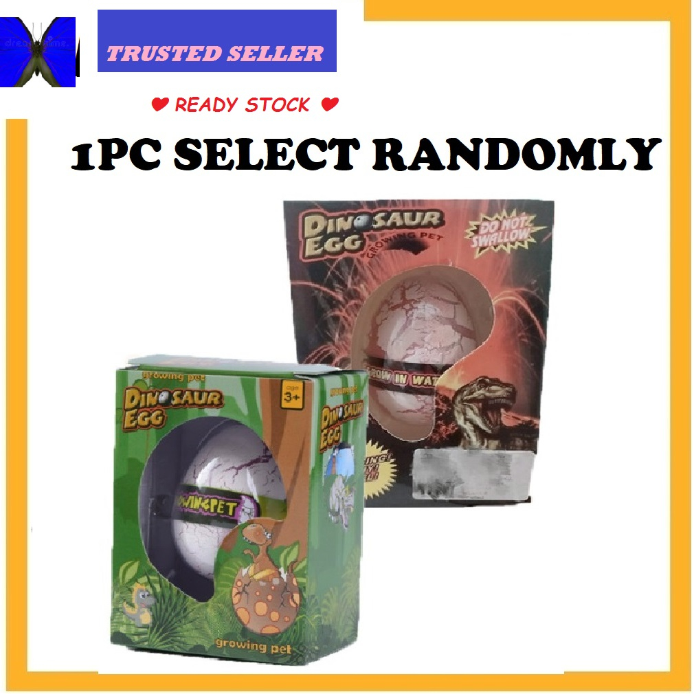 Supprise Egg-Growing Colorful Dinosaur Egg Soaking Dino Egg Telur ...
