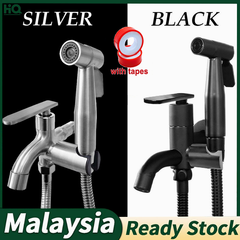 Ready Stock Two Way Tap 304 Stainless Steel Bathroom Faucet with ...