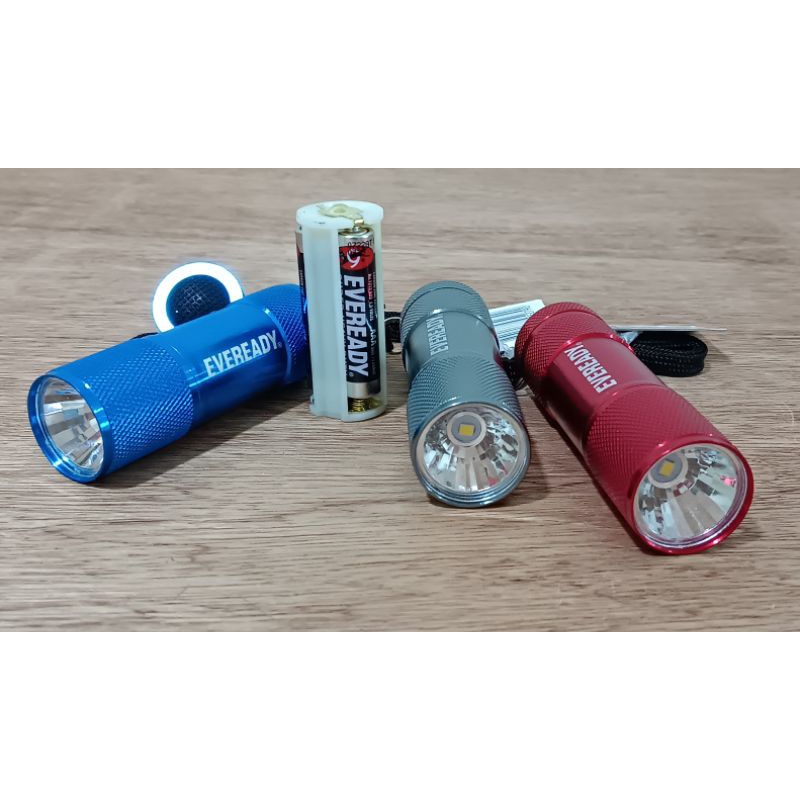EVEREADY LED METAL LIGHT WITH CARBON ZINC BATTERIES (3AAA X 3pcs) LED ...