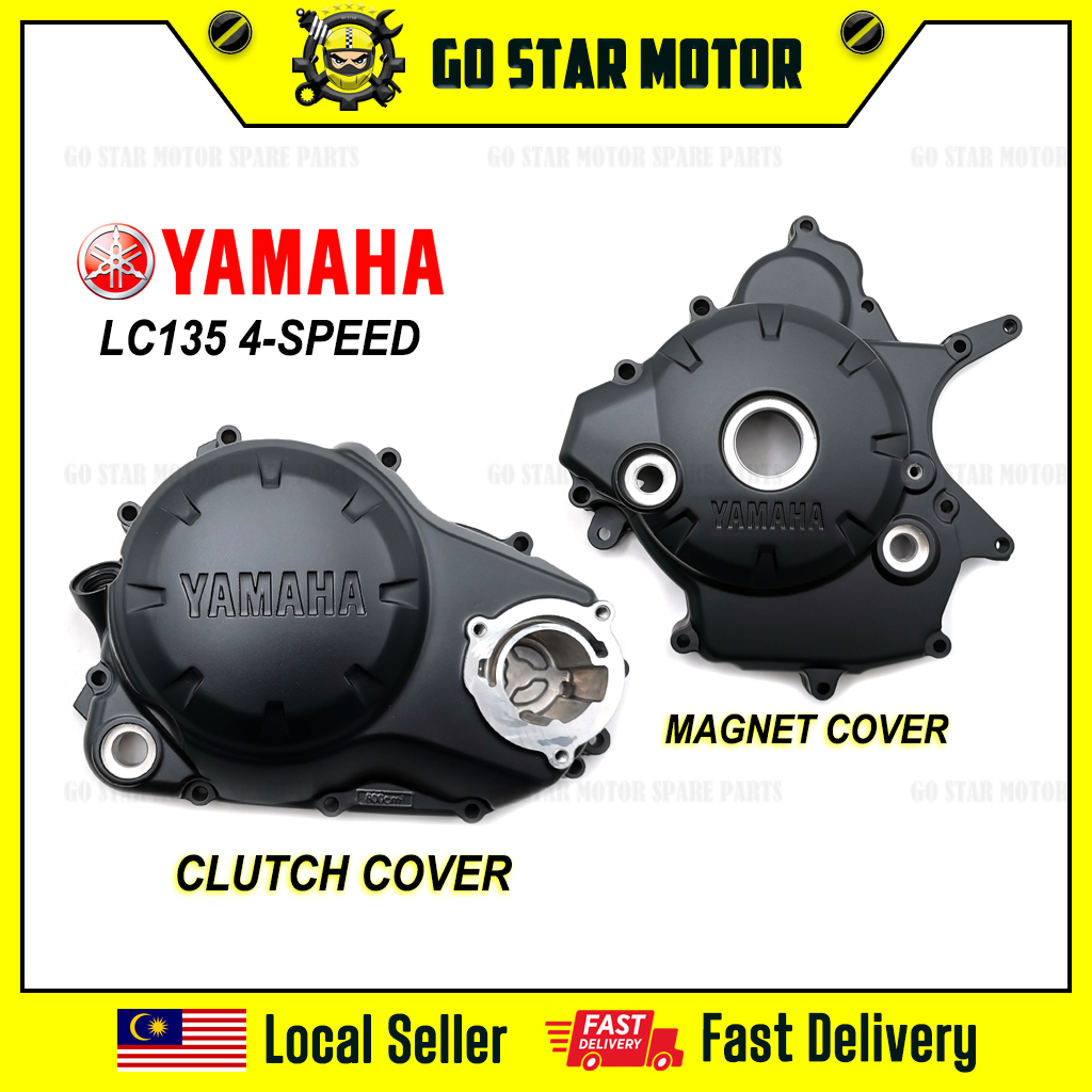 YAMAHA LC135 135LC V1 V2 V3 V4 V5 4S 50D 55D CLUTCH COVER CRANKCASE ...