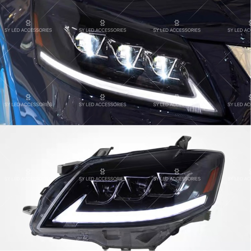 CAMRY ACV40 ACV41 2006-2011 HEADLAMP LED LIGHT DAYLIGHT HEAD LAMP SIGNAL RUNNING LEXUS STYLE ...