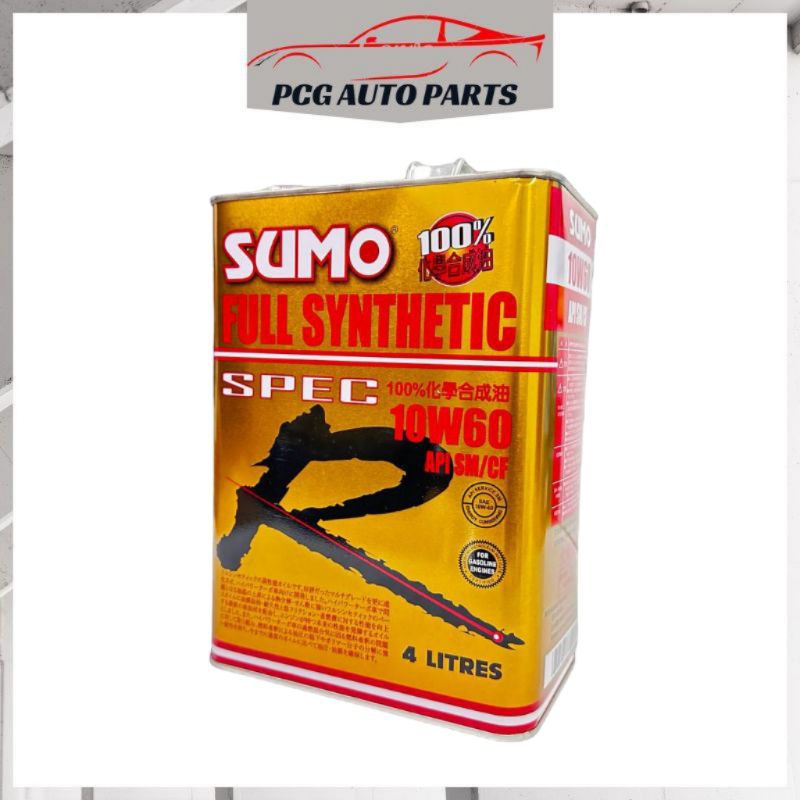 SUMO Engine Oil 10W60 R2 Performance Turbo Engine Fully Synthetic ...