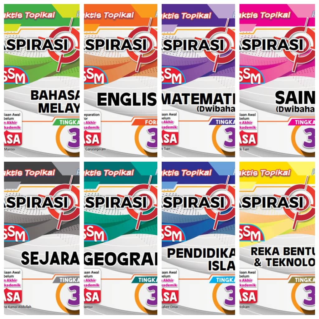 Praktis Topikal Aspirasi Kssm Uasa Tingkatan 3 Shopee Malaysia