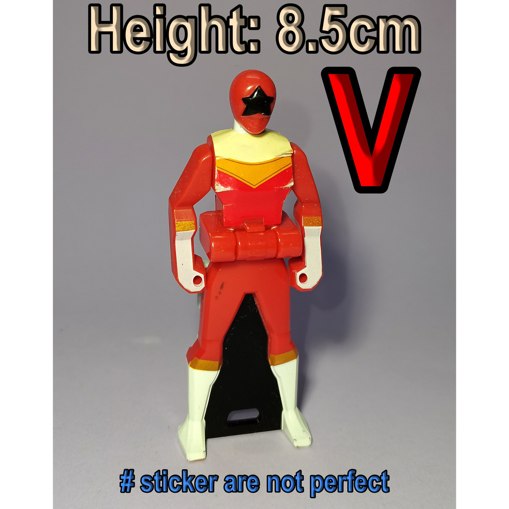 Power rangers super sentai key figure collection 3 ( J Store ) | Shopee ...