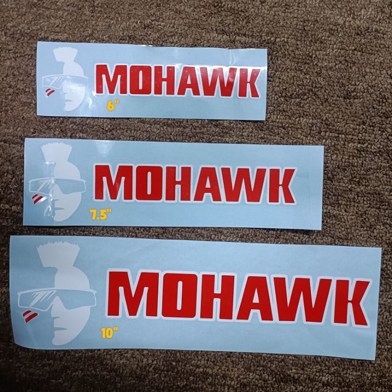 sticker audio = Mohawk ( 1 pcs ) | Shopee Malaysia