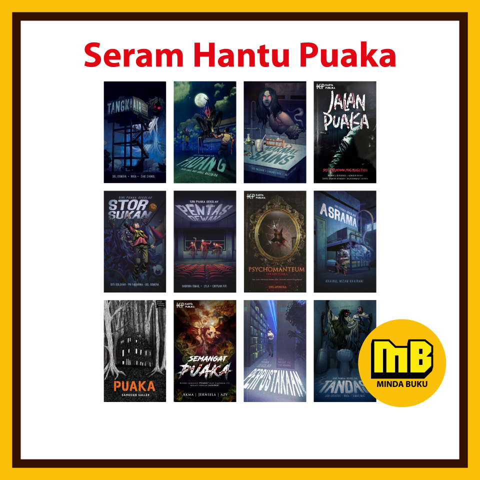 Buku Novel Cerita Hantu Seram & Siri Puaka Sekolah - Penerbit X | Shopee Malaysia