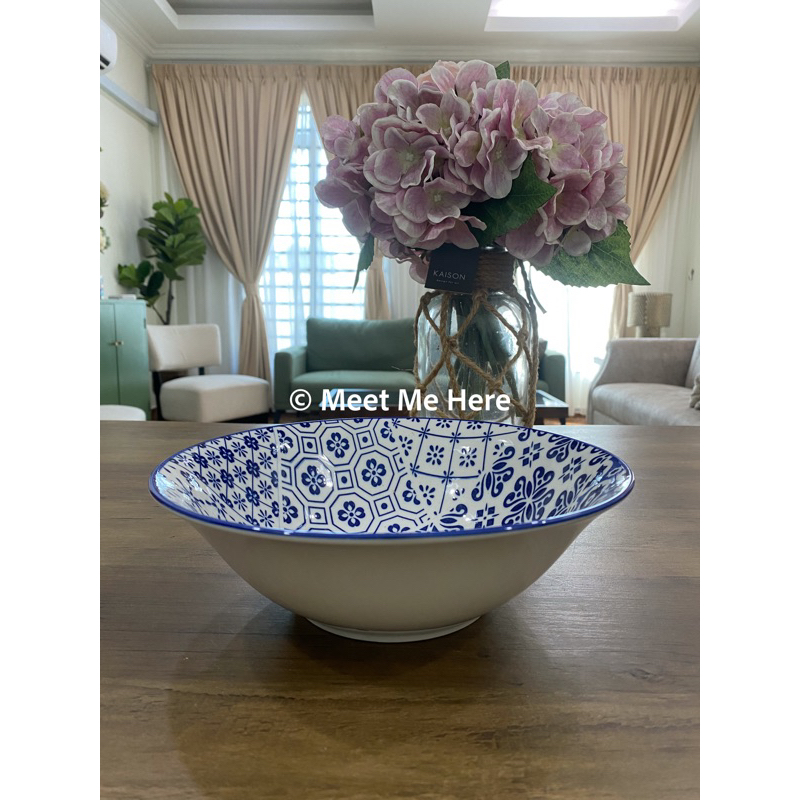 Loose Set 1pcs VINTAGE BLUE Set Pinggan Mangkuk Giacomo / Set Plate ...