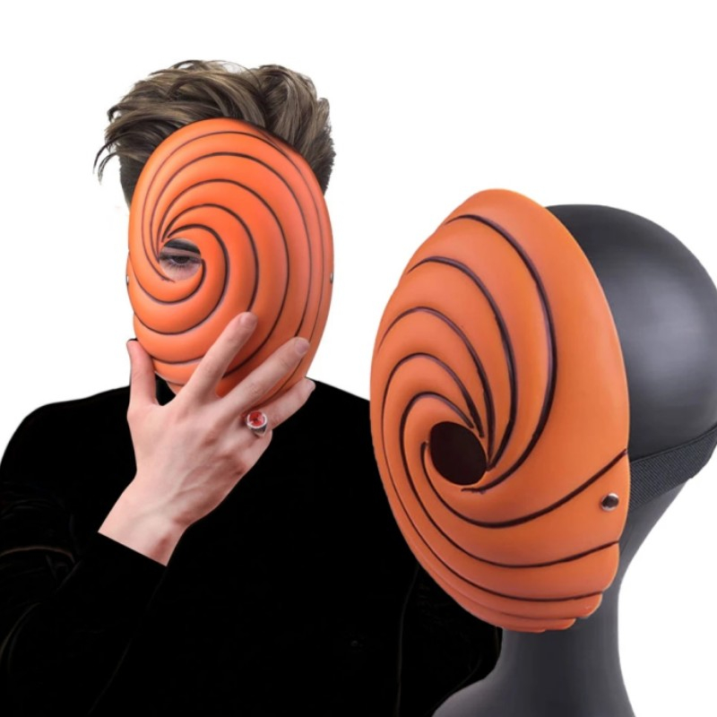 Mask Tobi Obito kakaxi Akatsuki Ninja Madara Uchiha Masquerade Cosplay ...