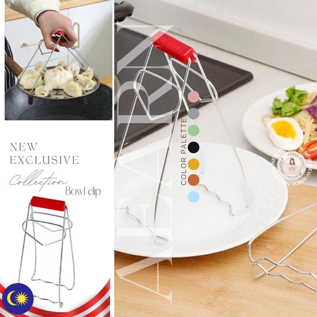 Kitchen Dish Clip Holder Stainless Steel Anti Scalding Bowl Clip Handle ...