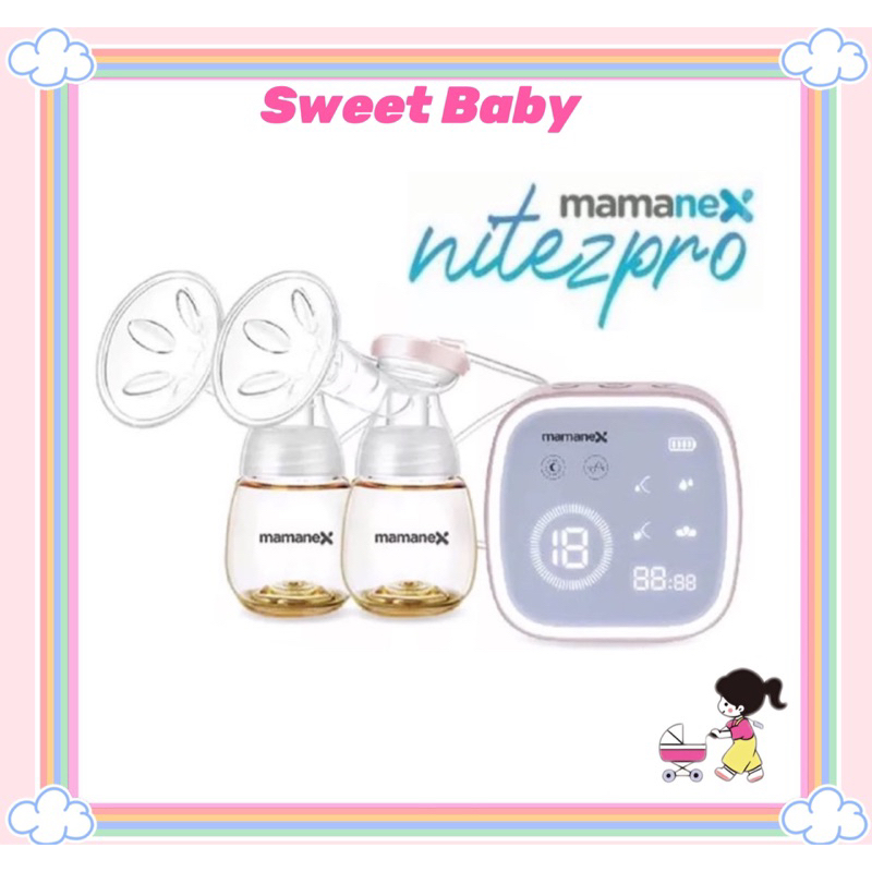 Mamanex Nitez Pro【 Electric Double Breast Pump】 | Shopee Malaysia