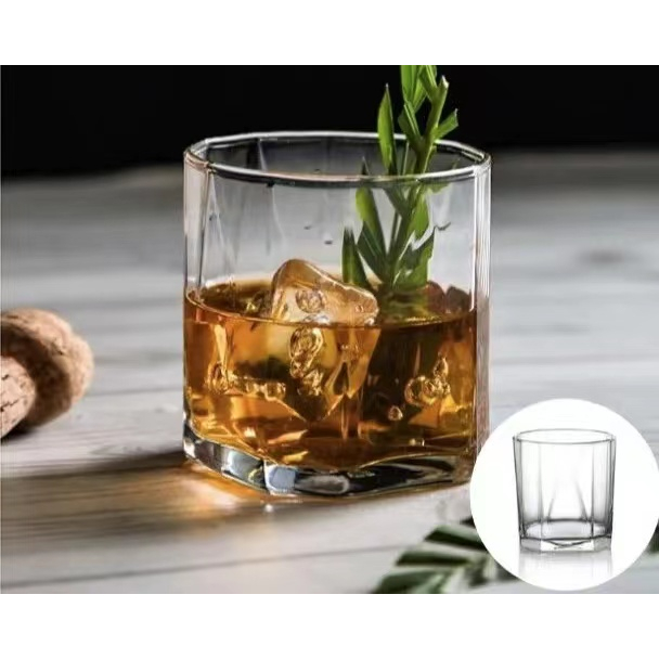 Ocean Glassware B02311/330ML Pyramid Rock Glass Whisky Glass Wine Glass ...