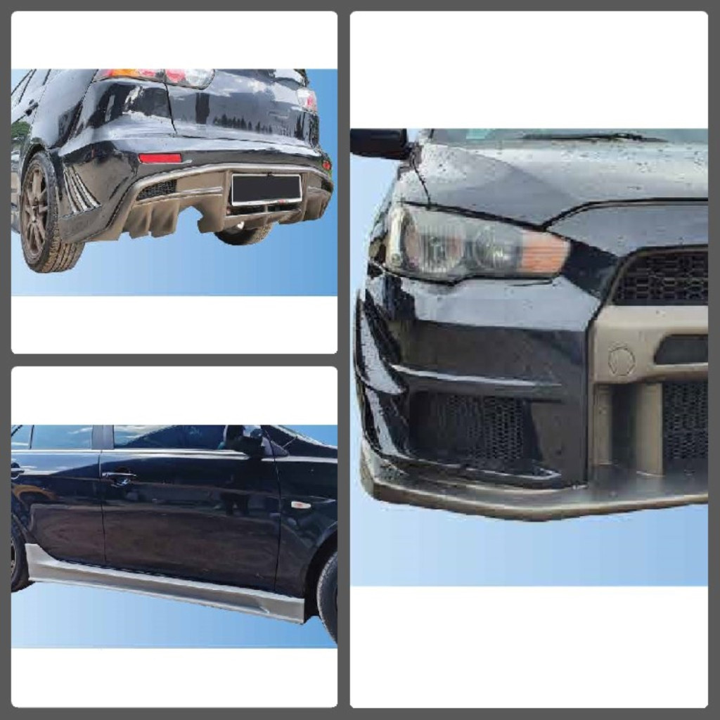 Proton Inspira 1st Generation Varis Skirting Body Kit Fiber Ready Stock ...