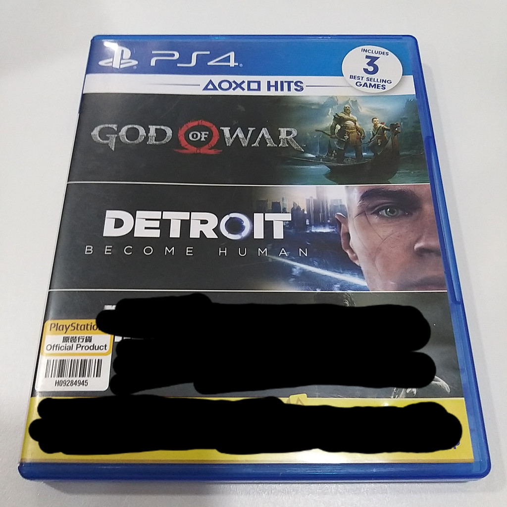 PS4 GAME GOD OF WAR + DETROIT BECOME HUMAN (2 GAMES) [USED] | Shopee ...
