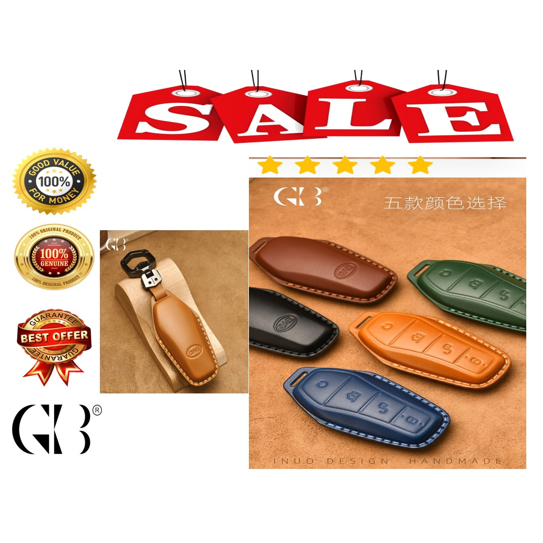GB-STORE [100% ORIGINAL] BYD Atto3 key case leather buckle | Shopee ...