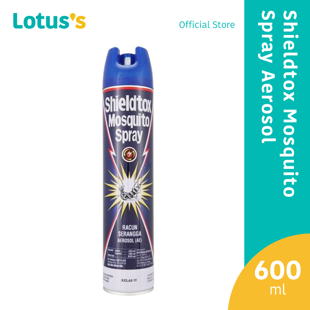 Shieldtox Mosquito Spray Aerosol 600ml | Shopee Malaysia