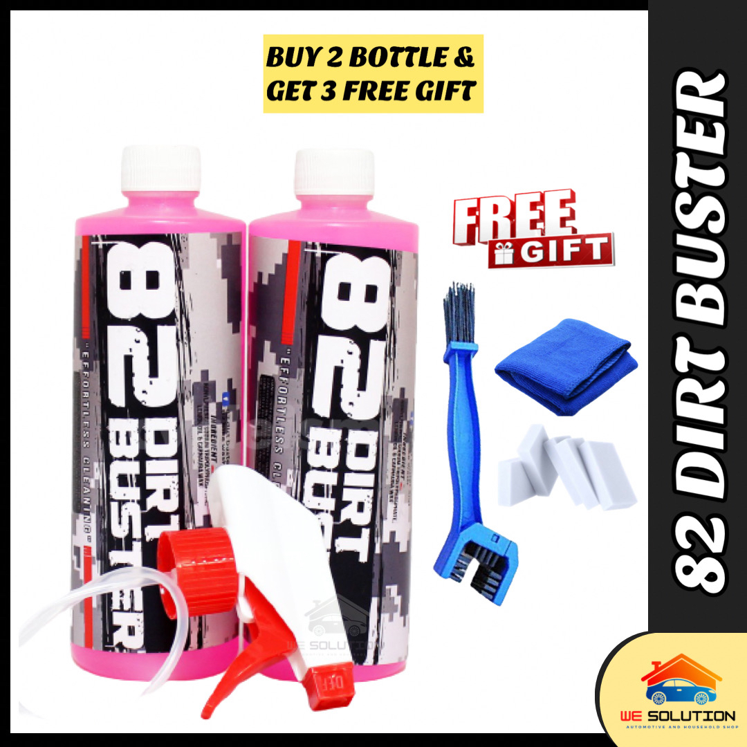 [READY STOCK] 82 DIRT BUSTER CLEANER DEGREASER NONCHEMICAL MOTORCYCLE ...