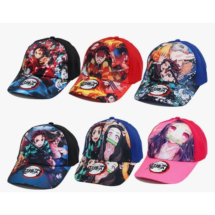 Demon Slayer Cap Japanese Anime Cap for Adults and Kids | Shopee Malaysia
