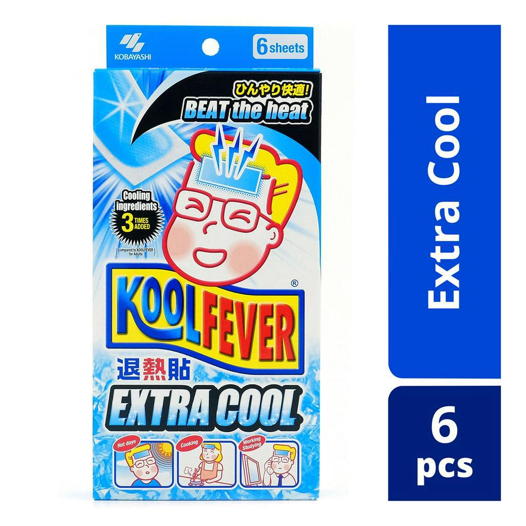 Kool Fever Cooling Gel Extra Cool Adult 2's x 6 Fever Reducer & Cooling ...