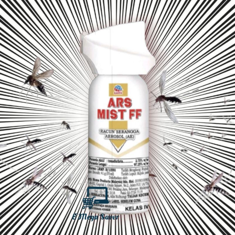 ARS Mist FF One Push Aerosol AE 60Days 70ml | Shopee Malaysia