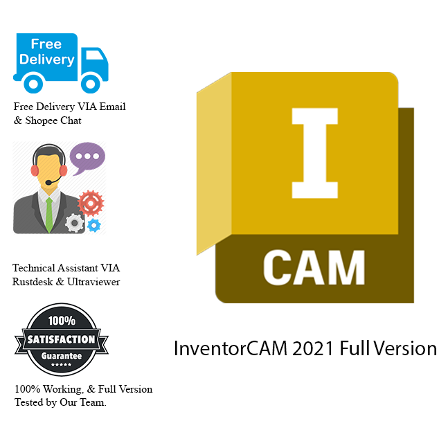 InventorCAM 2021 - 2026 Full Version | Shopee Malaysia