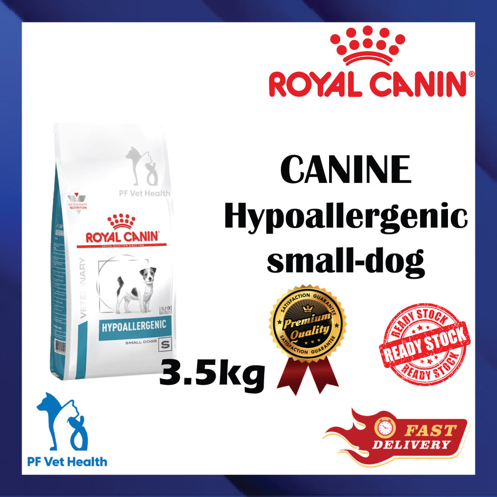 3.5kg | Royal Canin Hypoallergenic SMALL Dog | 防过敏小狗粮 | Dry Dog Food ...