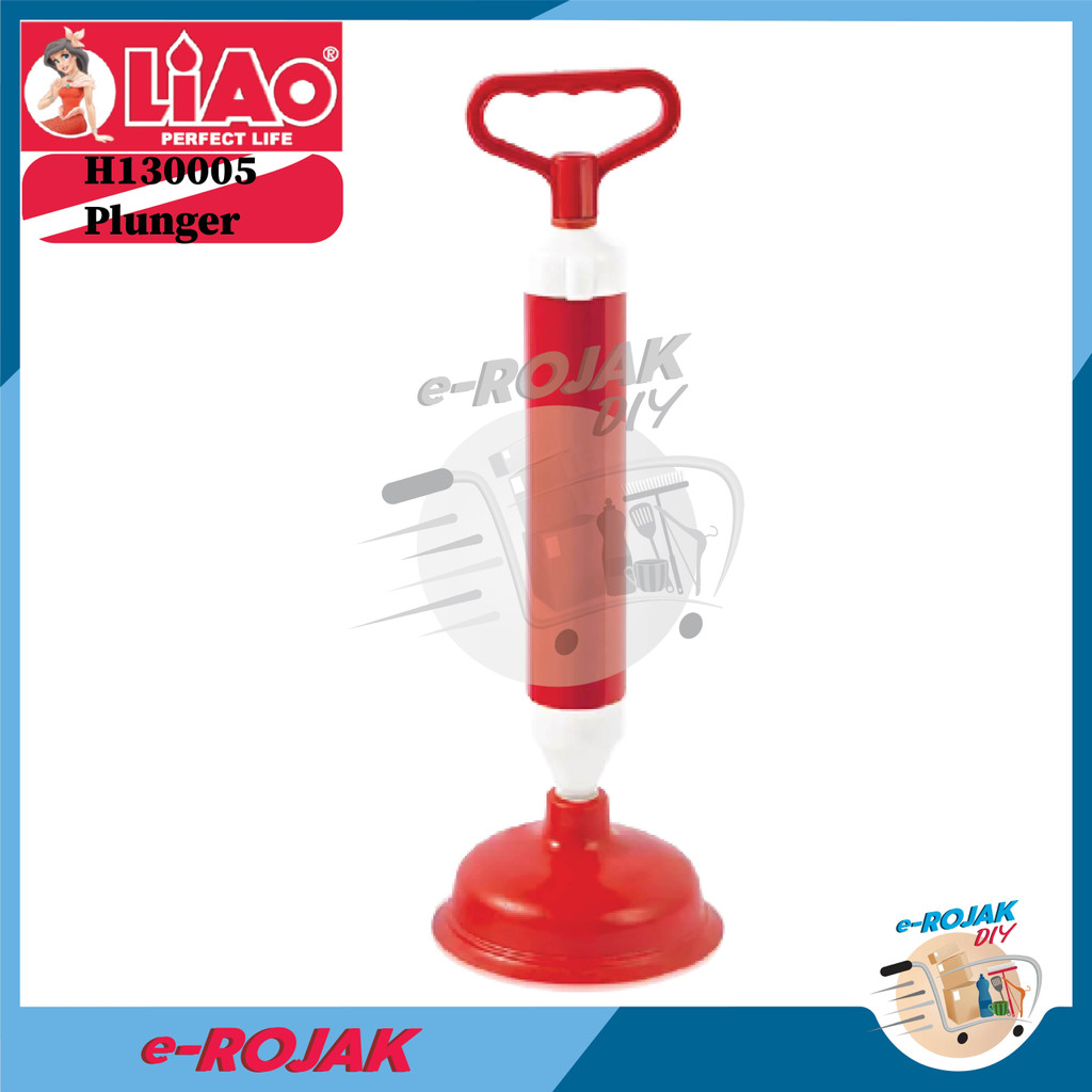 LiAo High Pressure Drain Buster Toilet Plug Sink Plunger Tool Pump ...