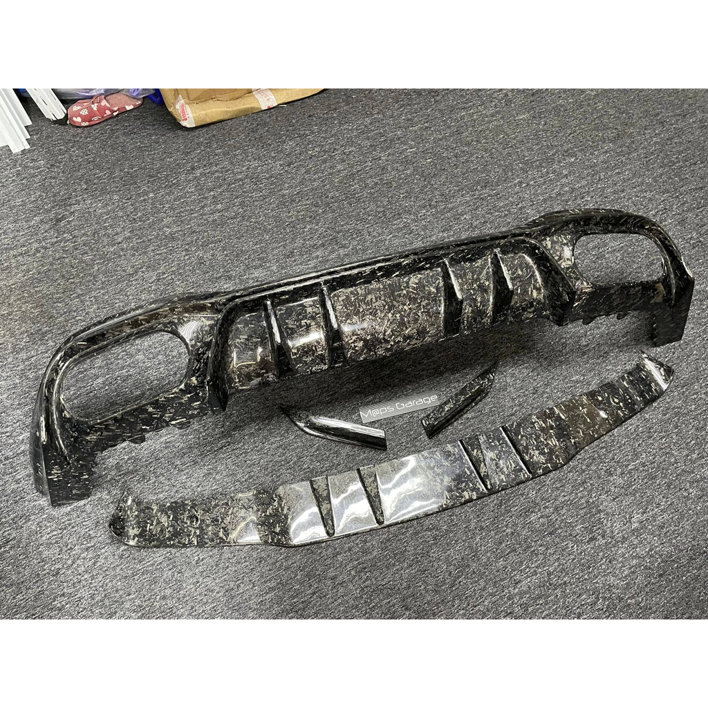 Mercedes W177 A45S A250 A35 Paktechz Forged Carbon Diffuser | Shopee ...