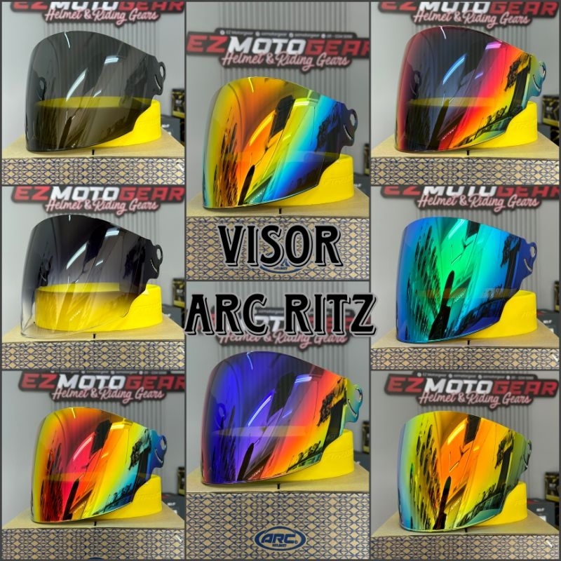 VISOR ARC RITZ HELMET ORIGINAL | Shopee Malaysia