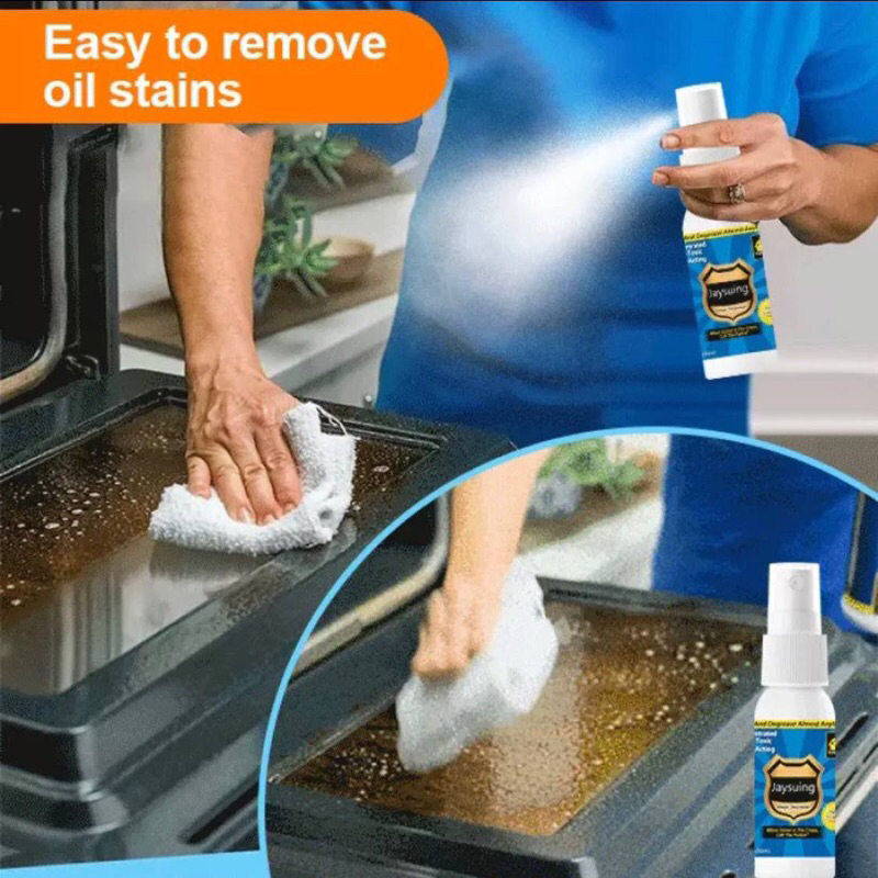 JAYSUING MAGIC DEGREASER pembersih kotoran degil minyak melekit bekas hitam kuali singki aircond ...