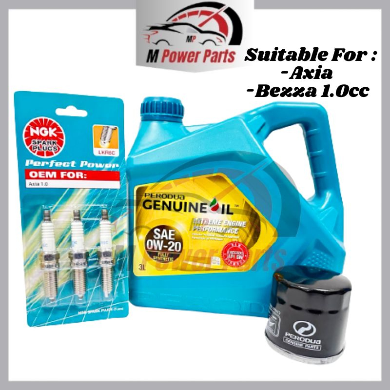 Perodua Engine Oil 0w20 Fully Synthetic Axia Engine Oil Minyak Hitam ...