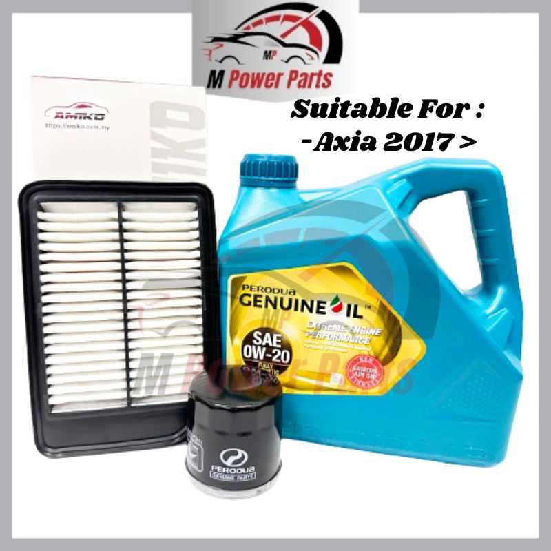 Perodua Engine Oil 0w20 Fully Synthetic Axia Engine Oil Minyak Hitam ...