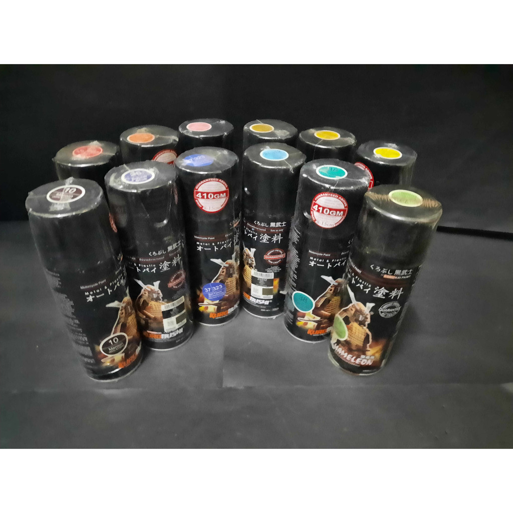 Samurai Spray Standard Colour 400ml/ Samurai Aerosol Spray Paint ...