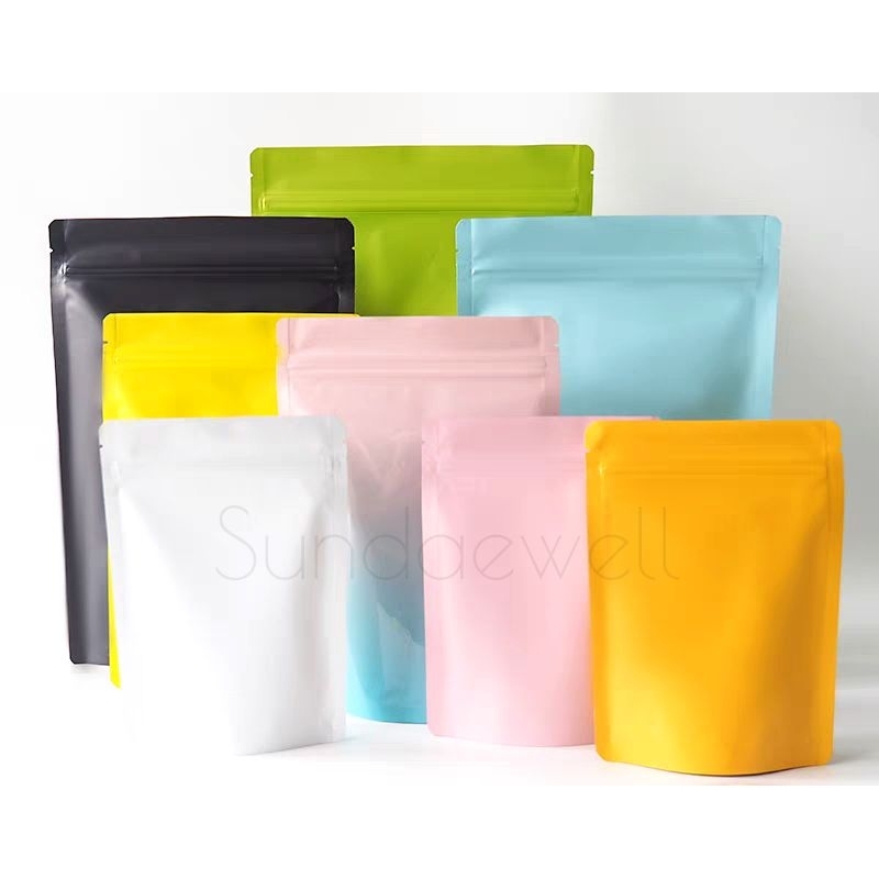 Extra Thick Aluminium Stand Up Zip-lock Pouch Bag Food Makanan Beg ...