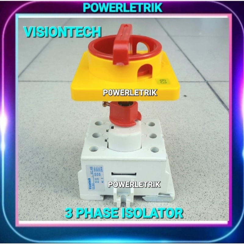 *READY STOCK* VISIONTECH 3POLE ISOLATOR : KS 325(25A) / KS340(40A) / KS 363(63A) LOAD BREAK ...