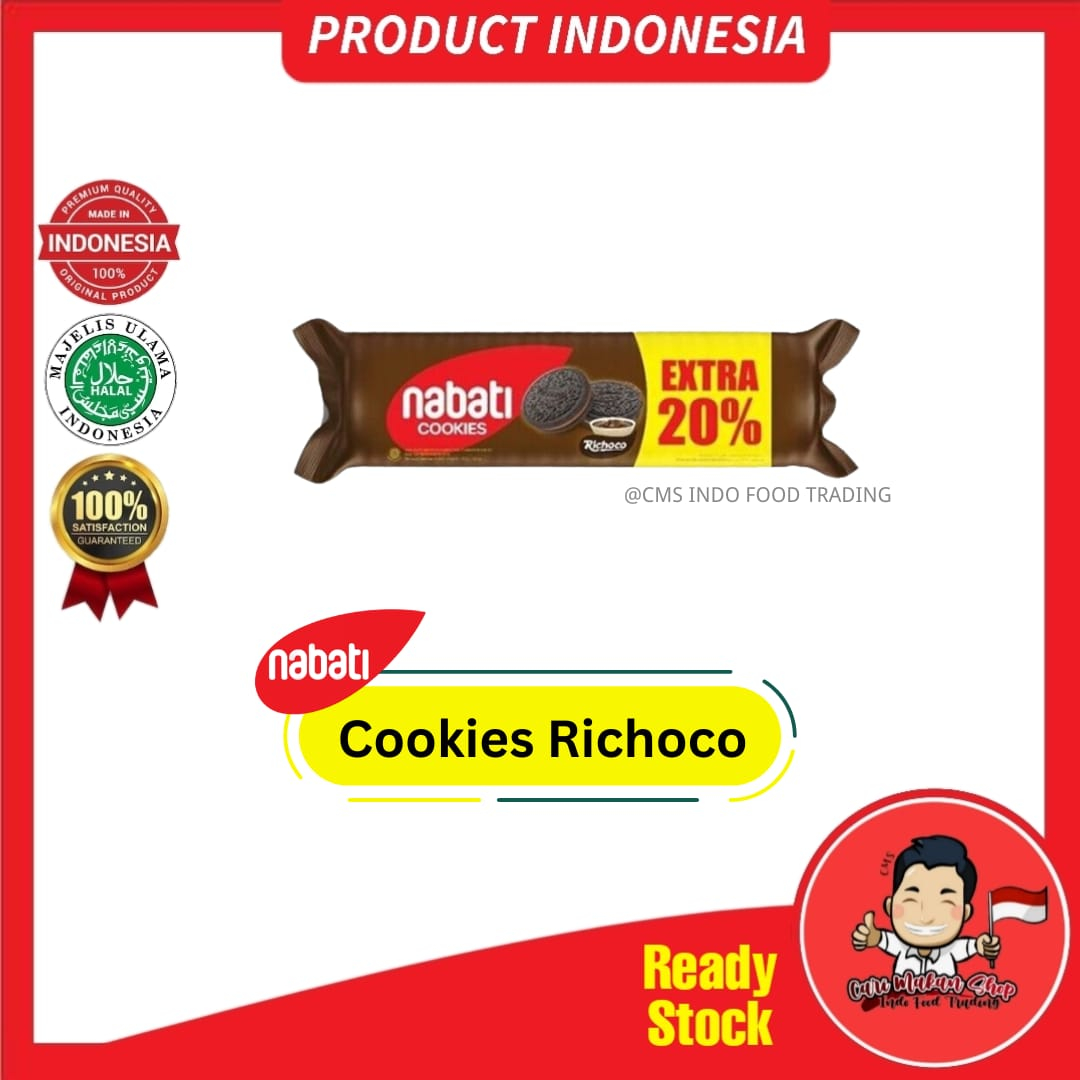 Nabati Flavor Richeese Richoco Ahh Cookies Wafer Pink Lava Mi Instan ...