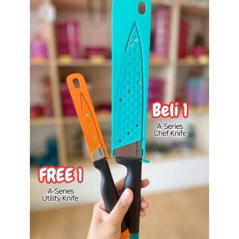 PISAU TUPPERWARE (A SERIES CHEF KNIFE) | Shopee Malaysia