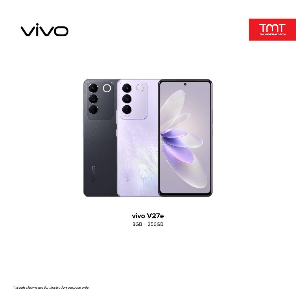 vivo V27e Smartphone (8GB RAM + 256GB ROM) | Lavender Purple /Glory ...