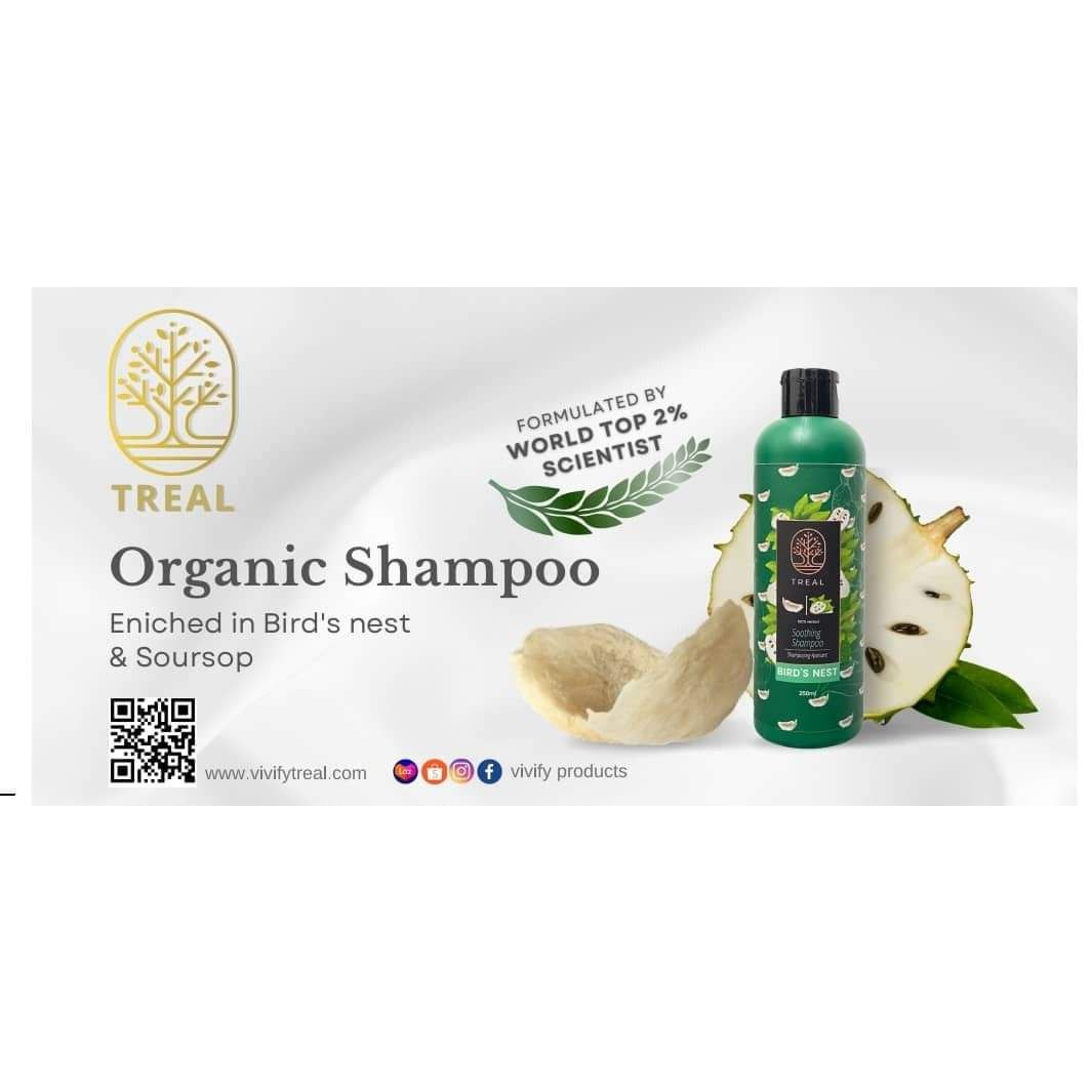 TREAL Shampoo with soursop extract (250 ml & 350 ml) | Shopee Malaysia