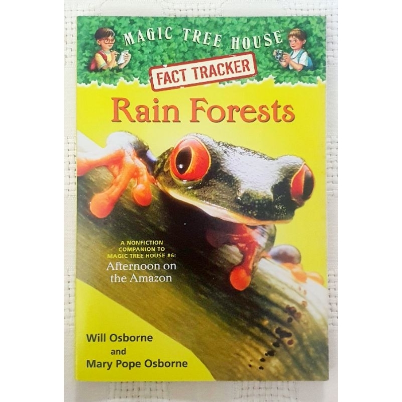 MBH | MAGIC TREE HOUSE FACT TRACKER: RAIN FORESTS by Will Osborne ...