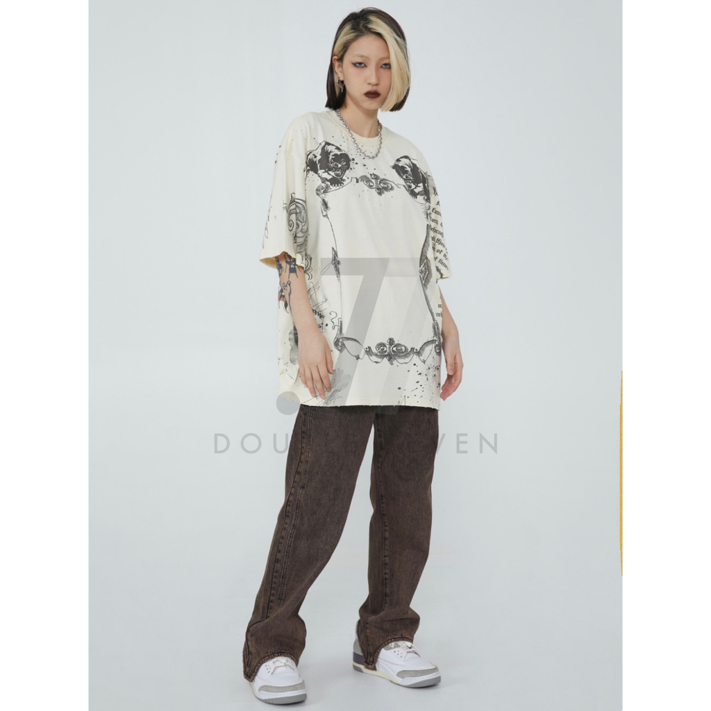 Made Extreme Gothic Scrawl Logo Authentic Streetwear Unisex Tee (Hot ...