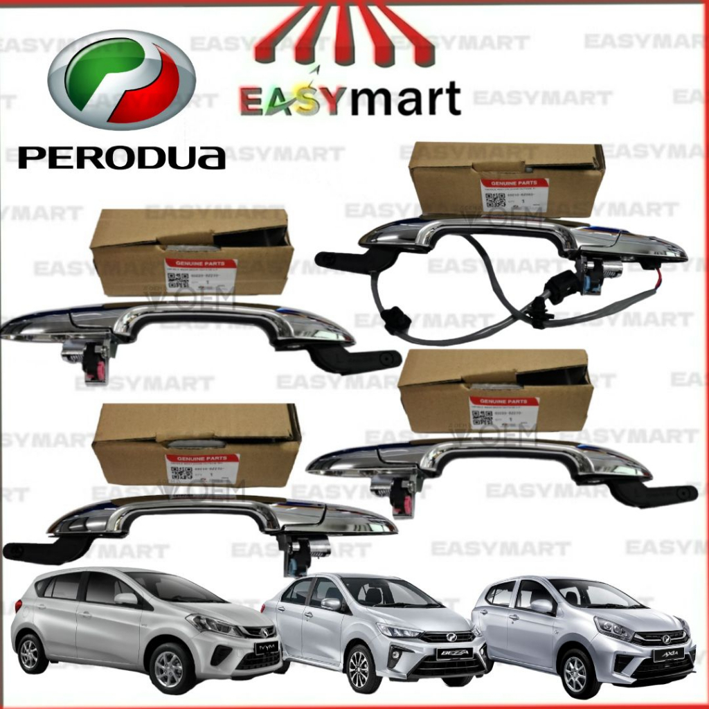 BEZZA AXIA 2018 MYVI 2018 D20N DOOR OUTER HANDLE CHROME | Shopee Malaysia
