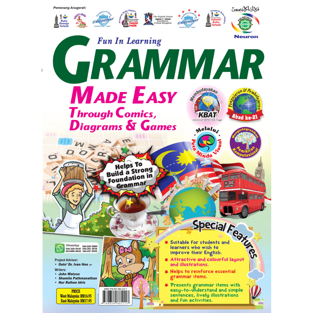 PNI Neuron Fun In Learning Grammar Made Easy Through Comics, Diagrams ...