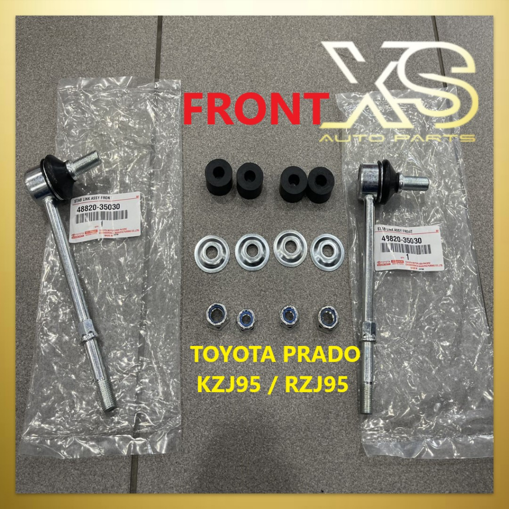 ( 100% ORIGINAL) TOYOTA PRADO KZJ95/RZJ95 STABILIZER LINK/ABSORBER LINK ...