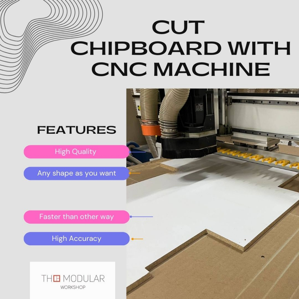 PAPAN Chipboard 16mm White with CNC MACHINE and Edging direct factory ...