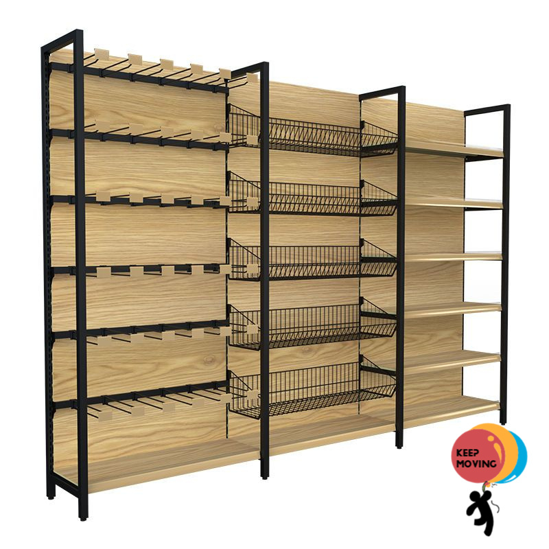 Adjustable Display Rack DIY Combination Rak Paparan Supermarket ...