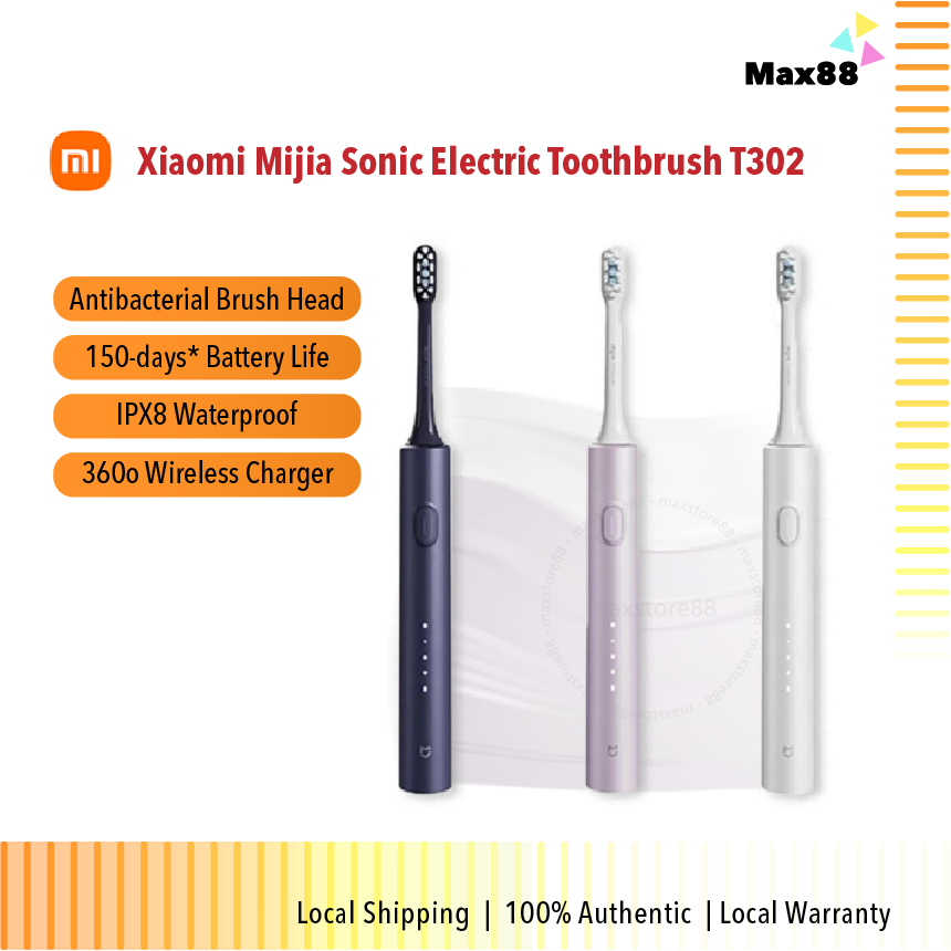 Xiaomi Mijia Mi Sonic Electric Toothbrush T302 MES608 | Shopee Malaysia
