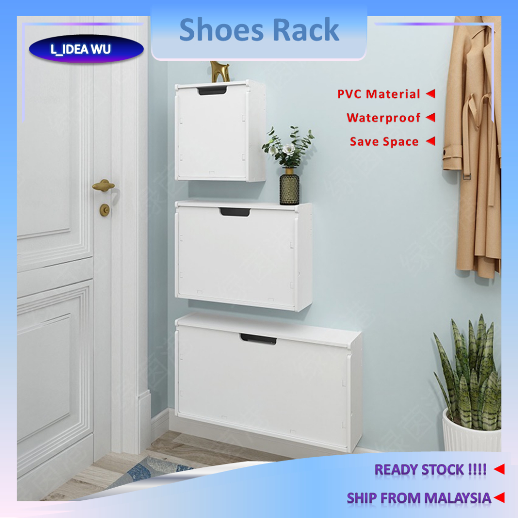 Waterproof DIY Rak Kasut Bertutup Shoe Rack Cabinet Almari Kasut Shoe ...
