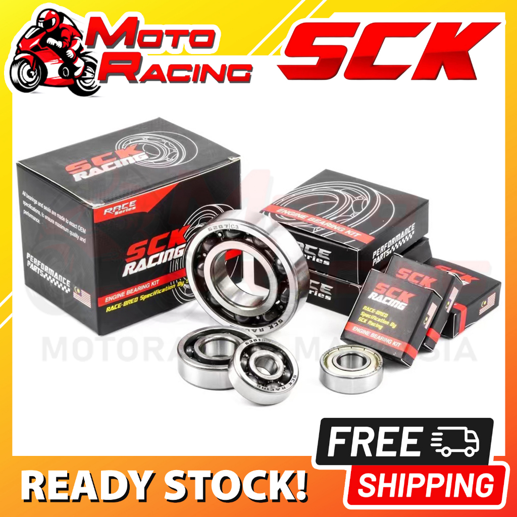 SCK RACING C3 FULL ENGINE BEARING Y15 Y15ZR / LC135 4S / LC135 5S / RSX ...